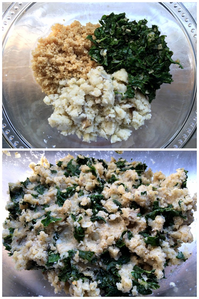 Potato Kale Cakes with Kimchee Mayo | the Seasonal Veg Head